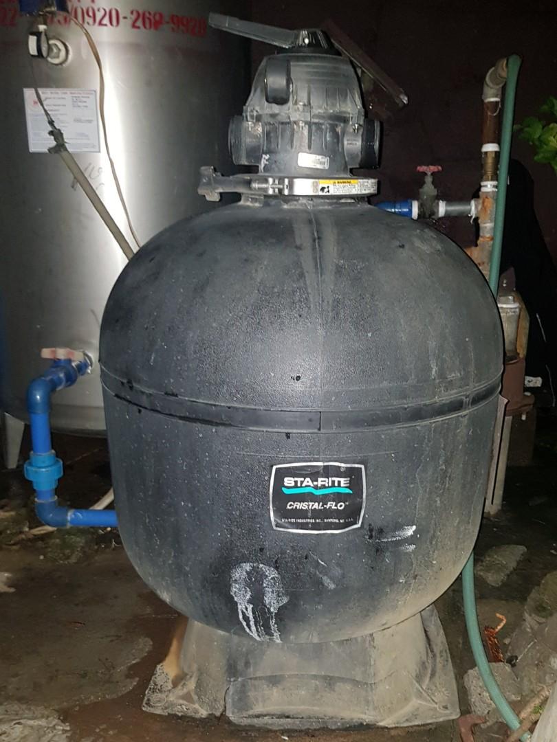 Sta rite pool sand filter made in usa, Furniture & Home Living ...