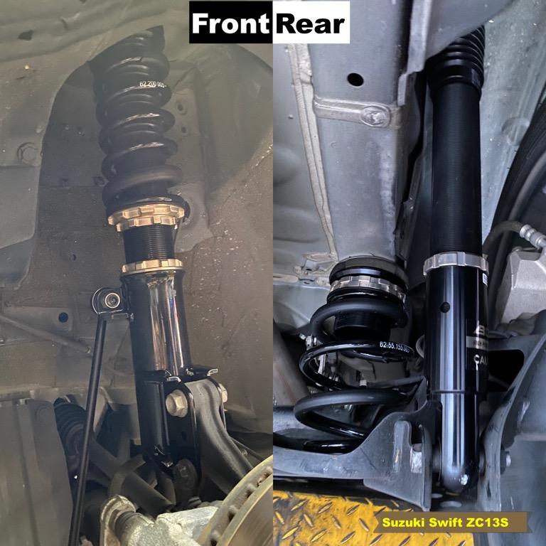 Suzuki Swift ZC13S 1.0T on Bastuck & BCBR(RN) coilover (L-32), Car ...