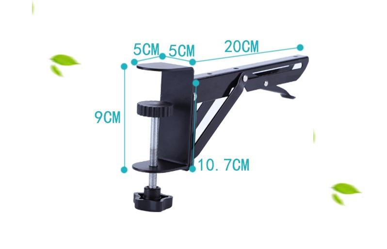 Table Desk Extender Clamp-on Desk Extension Board, Furniture & Home ...