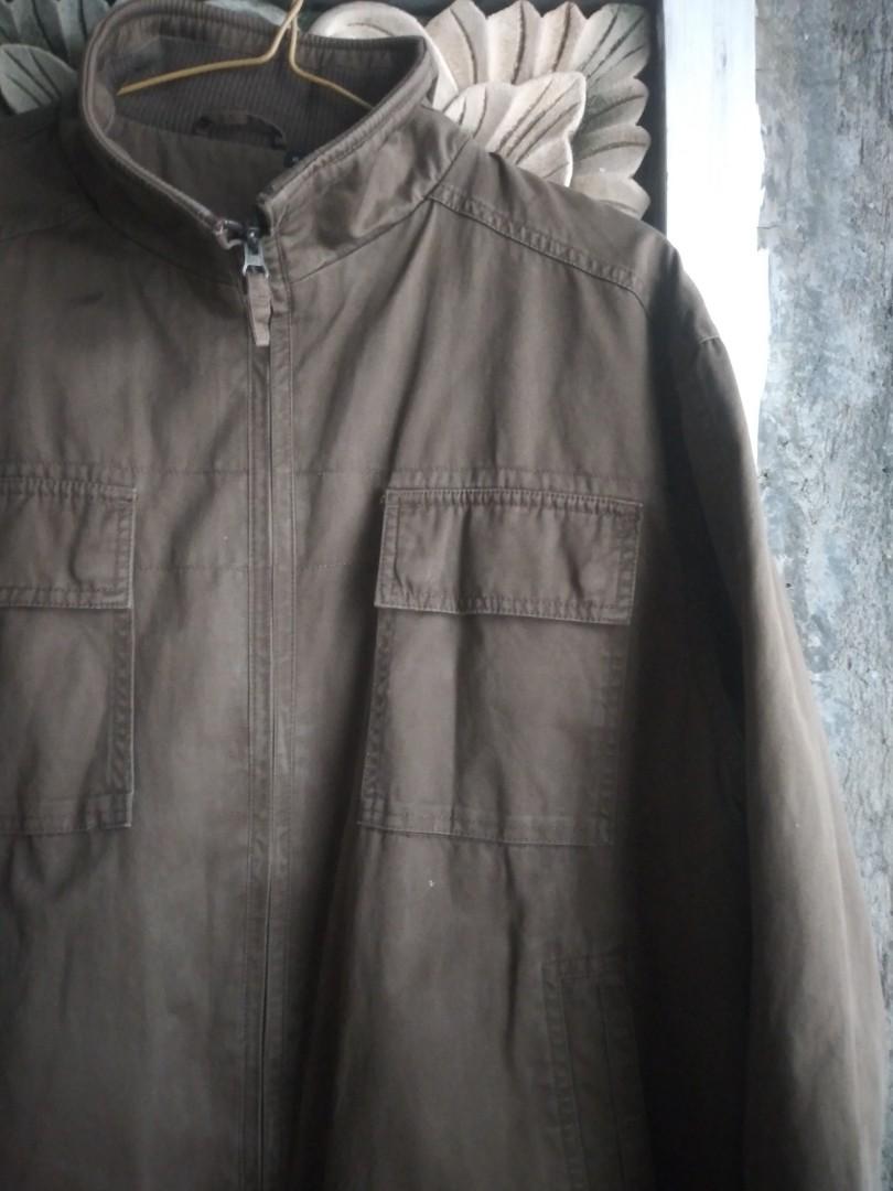 Thomas Nash jaket pria ori, Fesyen Pria, Pakaian , Baju Luaran di Carousell