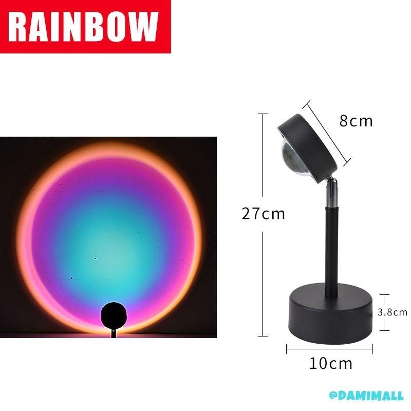 Tiktok Sunset Lamp/Light, Furniture & Home Living, Lighting & Fans ...
