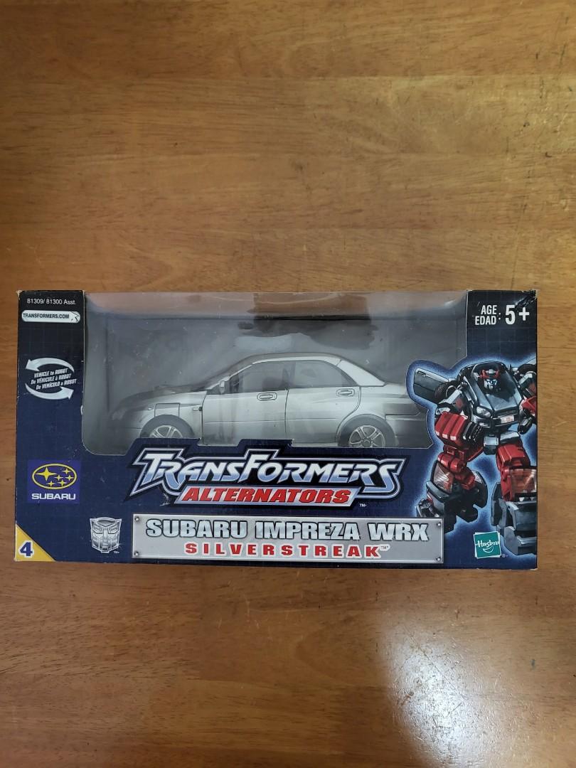 Transformer Subaru Impreza WRX SilverStreak, Hobbies & Toys, Toys ...