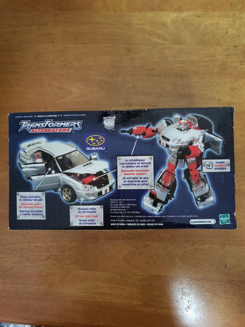 Transformer Subaru Impreza WRX SilverStreak, Hobbies & Toys, Toys ...
