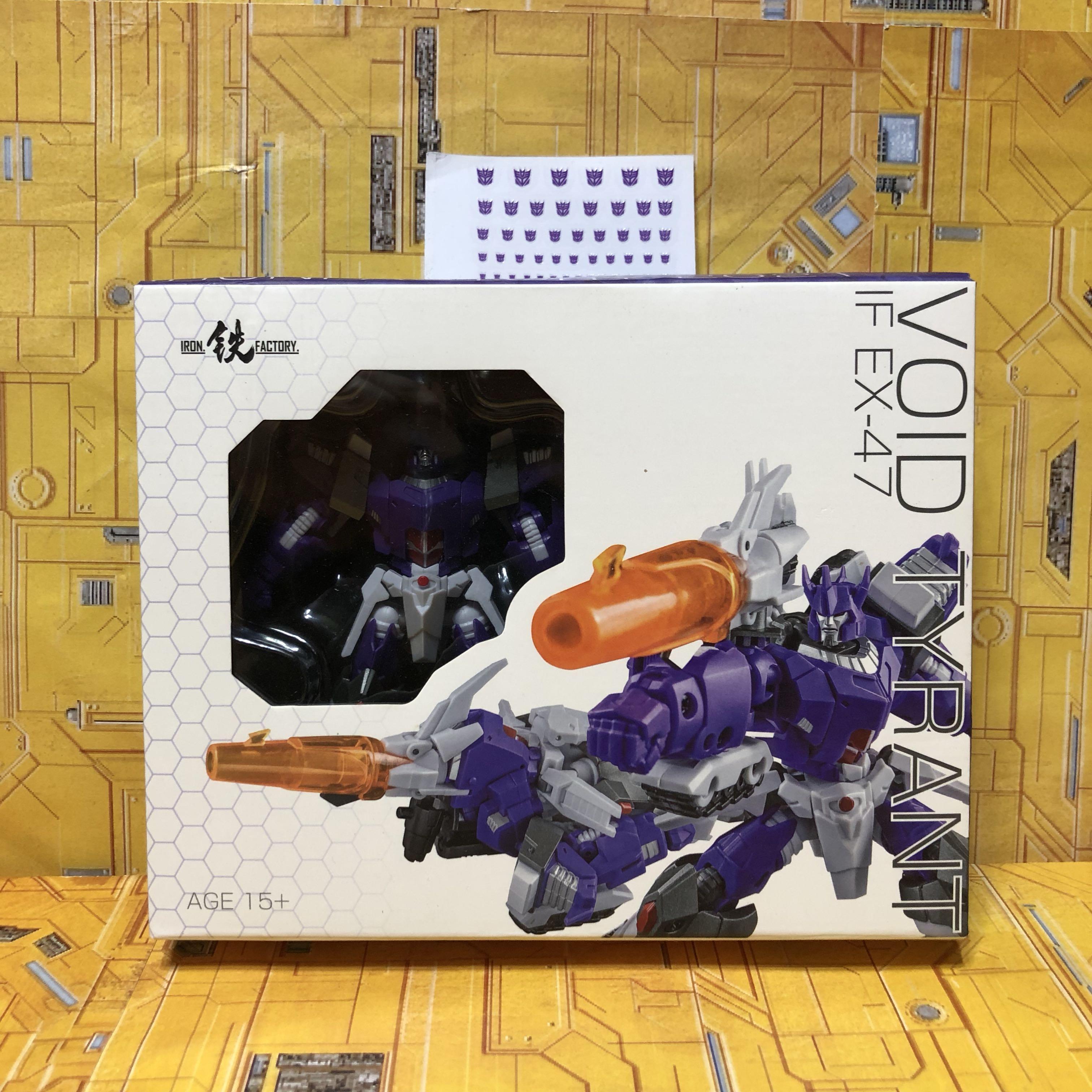 Transformers Iron Factory IF - EX-47 IF-EX-47 IF-EX47 Void Tyrant (aka Galvatron ) (MISB) plus ...