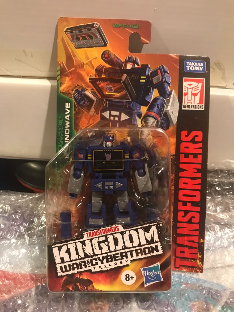 TRANSFORMERS KINGDOM CORE SOUNDWAVE, Hobbies & Toys, Collectibles ...
