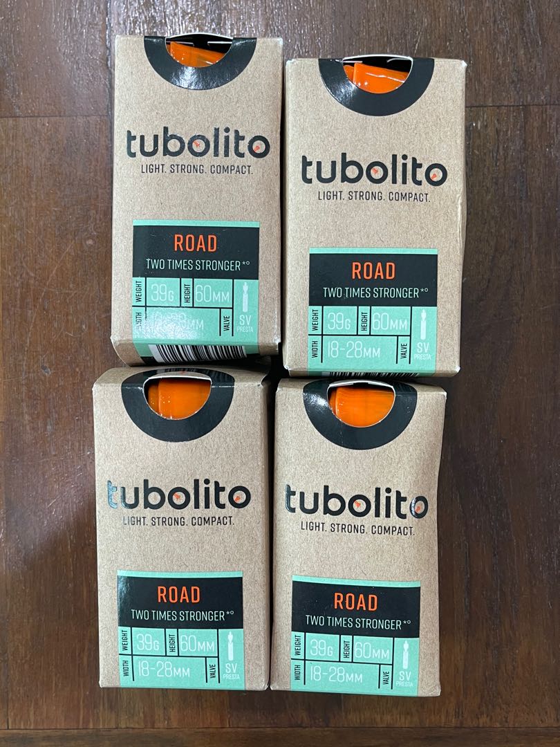 Tubolito Turbo Road 700C Tube SV (60mm), Sports Equipment, Bicycles & Parts, Parts & Accessories ...