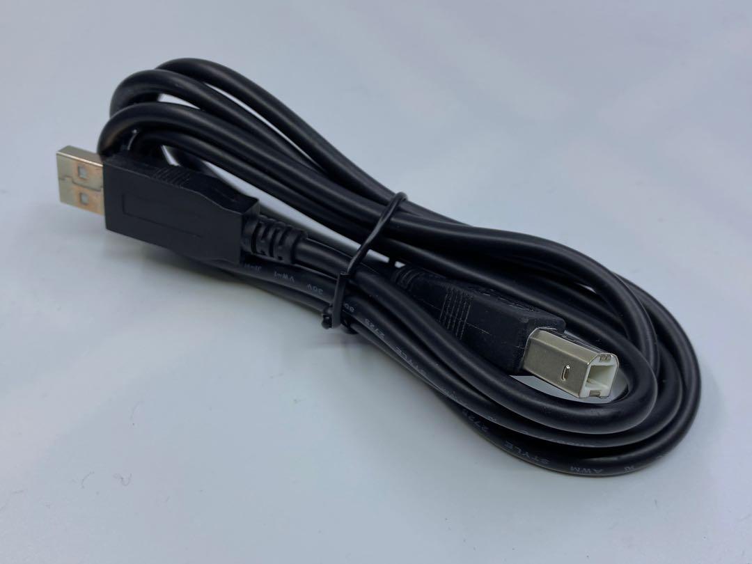Universal Printer Cable - USB2.0 Type A to Type B Male Data Printer ...