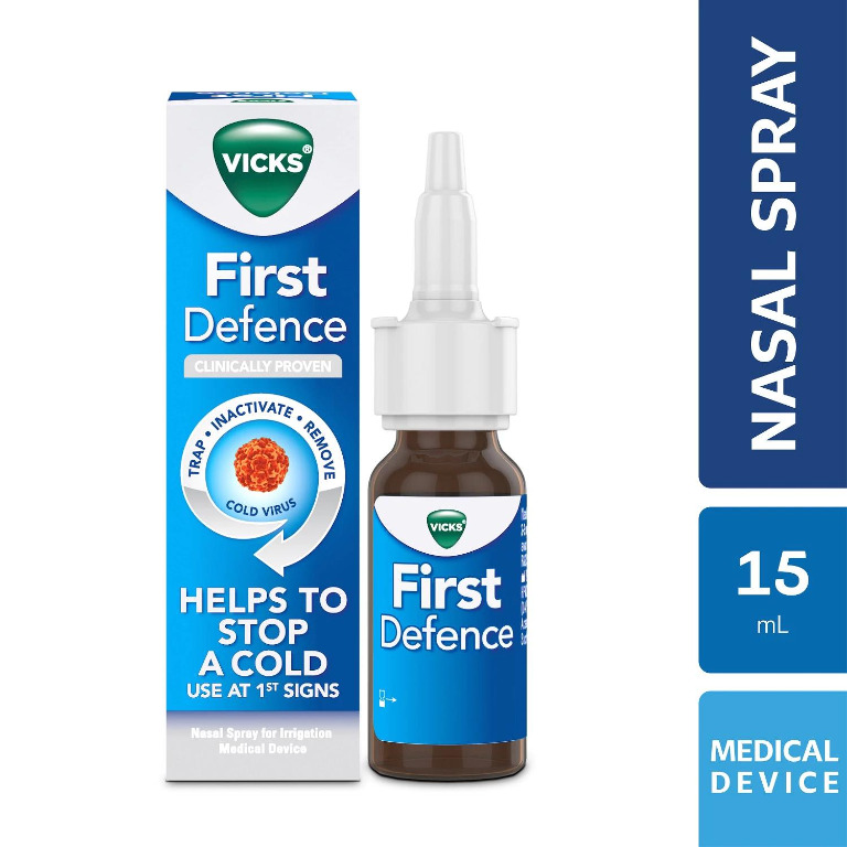 VICKS First Defence Nasal Spray 15ml, Beauty & Personal Care, Face ...