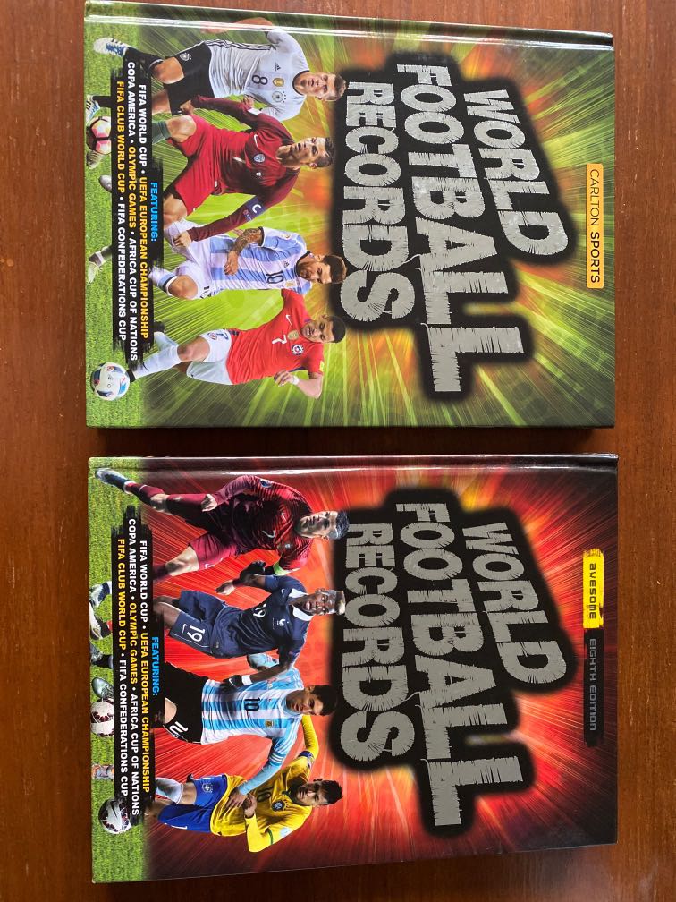 World football records books, Hobbies & Toys, Books & Magazines ...