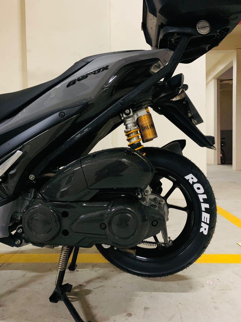 Yamaha aerox 155 nvx 155 Tyre bomb / tyre lettering / tyre tag / tire ...