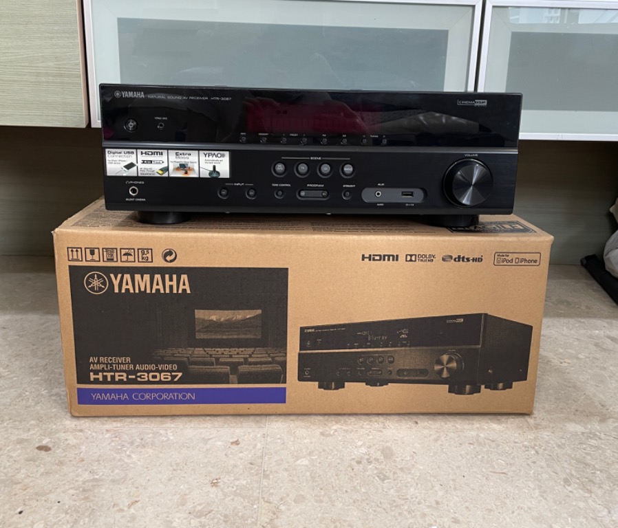 Yamaha AV receiver HTR-3067 ampli-tuner audio-video with free remote ...