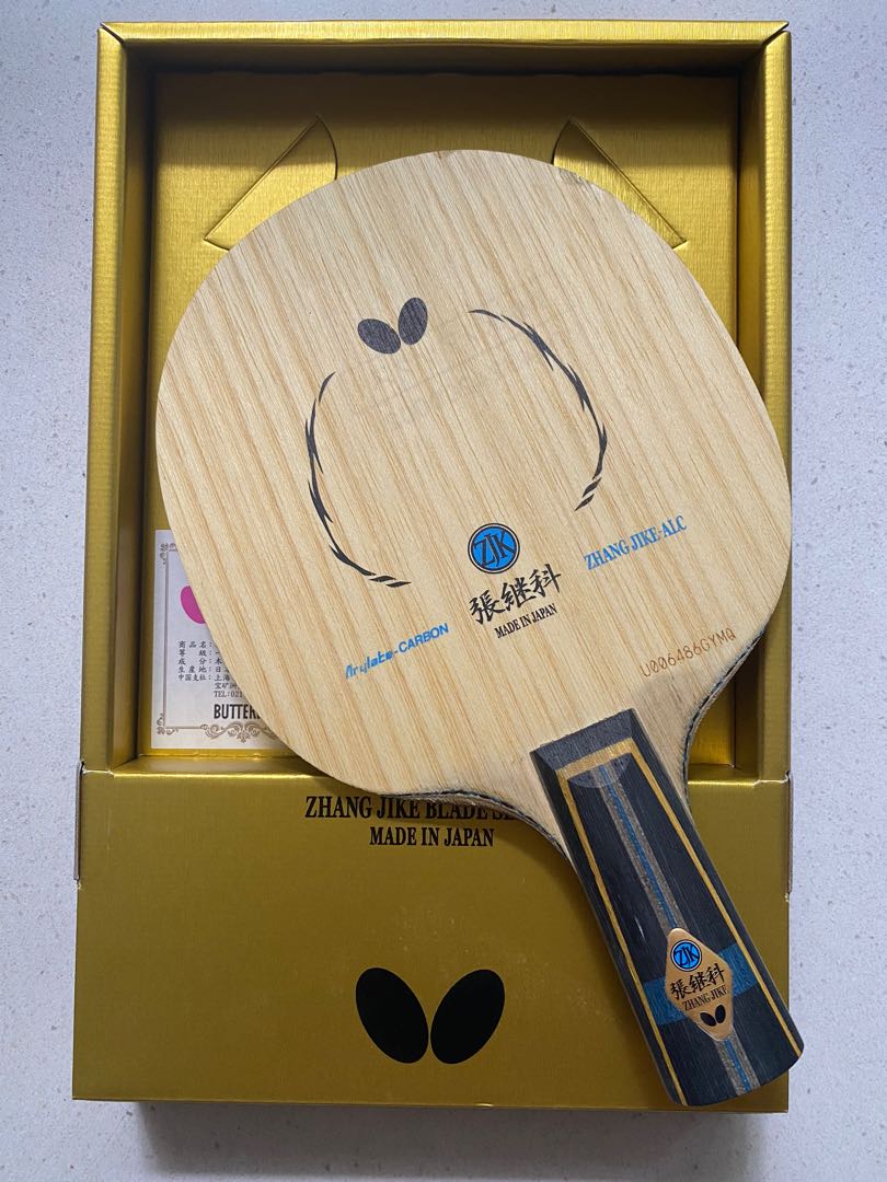 Zhang Jike ALC Penhold, Sports Equipment, Sports & Games, Racket & Ball ...