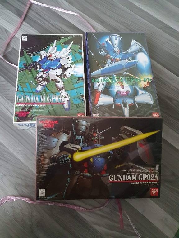 0083 Gundam Clearance Sale GP01 GP02 GP03, Hobbies & Toys, Memorabilia & Collectibles, Fan ...