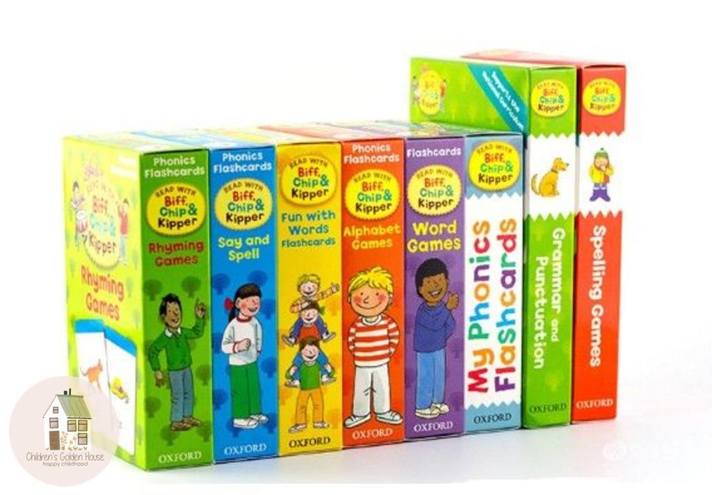 🚚 順豐包郵|👍 8盒 Biff Chip & Kipper Oxford Reading Tree Flashcards (Word ...