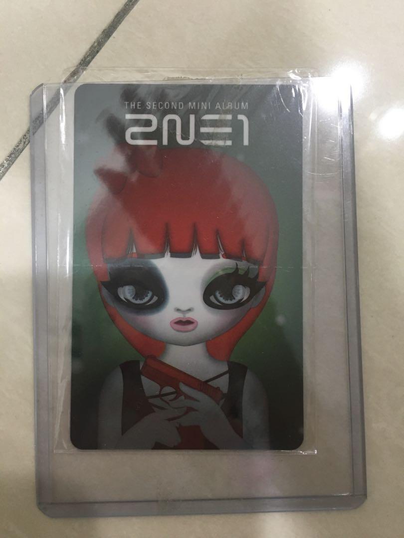 ( Rare ) 2NE1 Second Mini Album Park Bom Photocard, Hobbies & Toys ...
