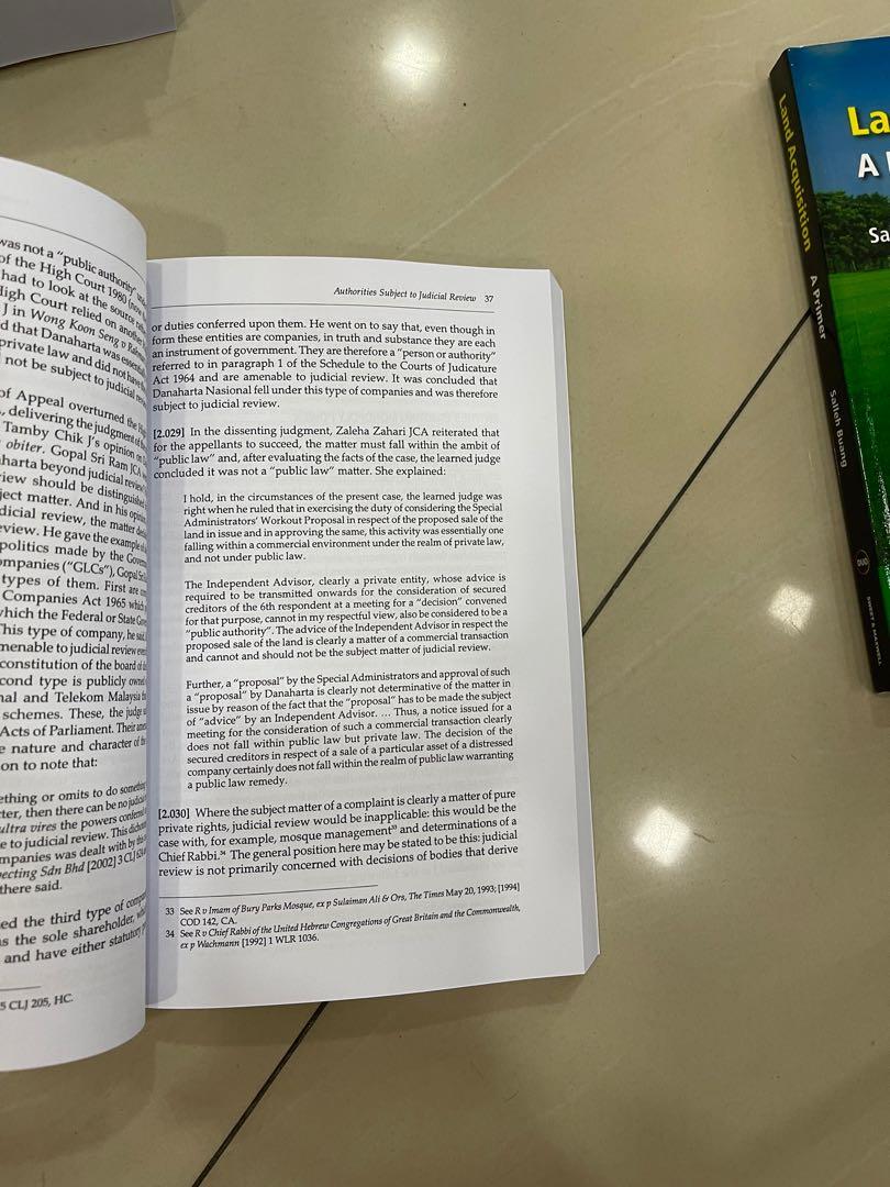 Administrative law in malaysia by wan azlan 2nd edition, Hobbies & Toys ...