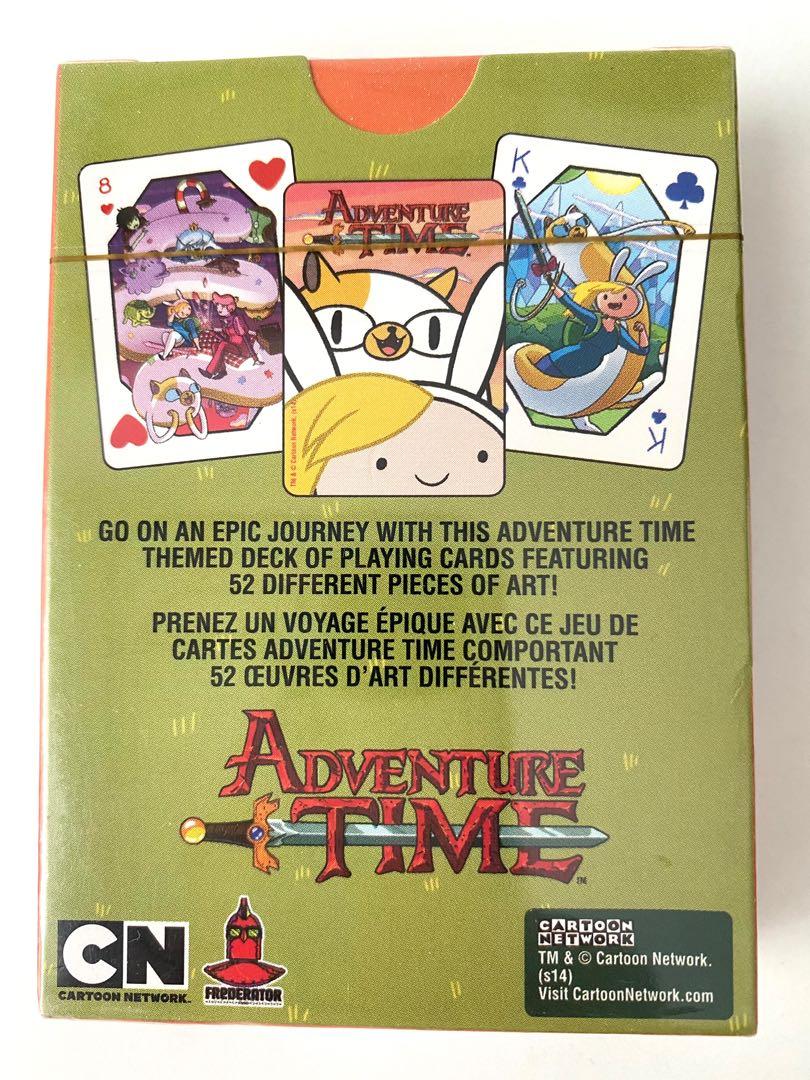 Adventure Time poker cards, Hobbies & Toys, Toys & Games on Carousell
