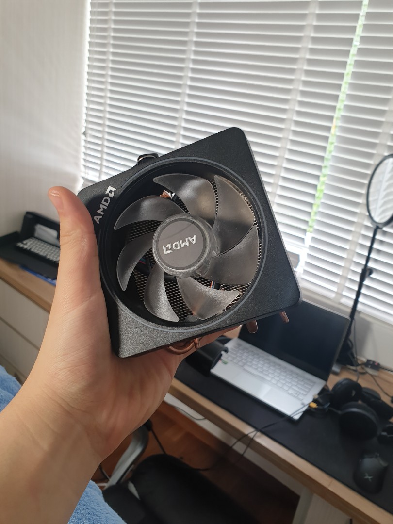 Amd Wraith Prism Cooler Ryzen Computers Tech Parts Accessories Computer Parts On Carousell