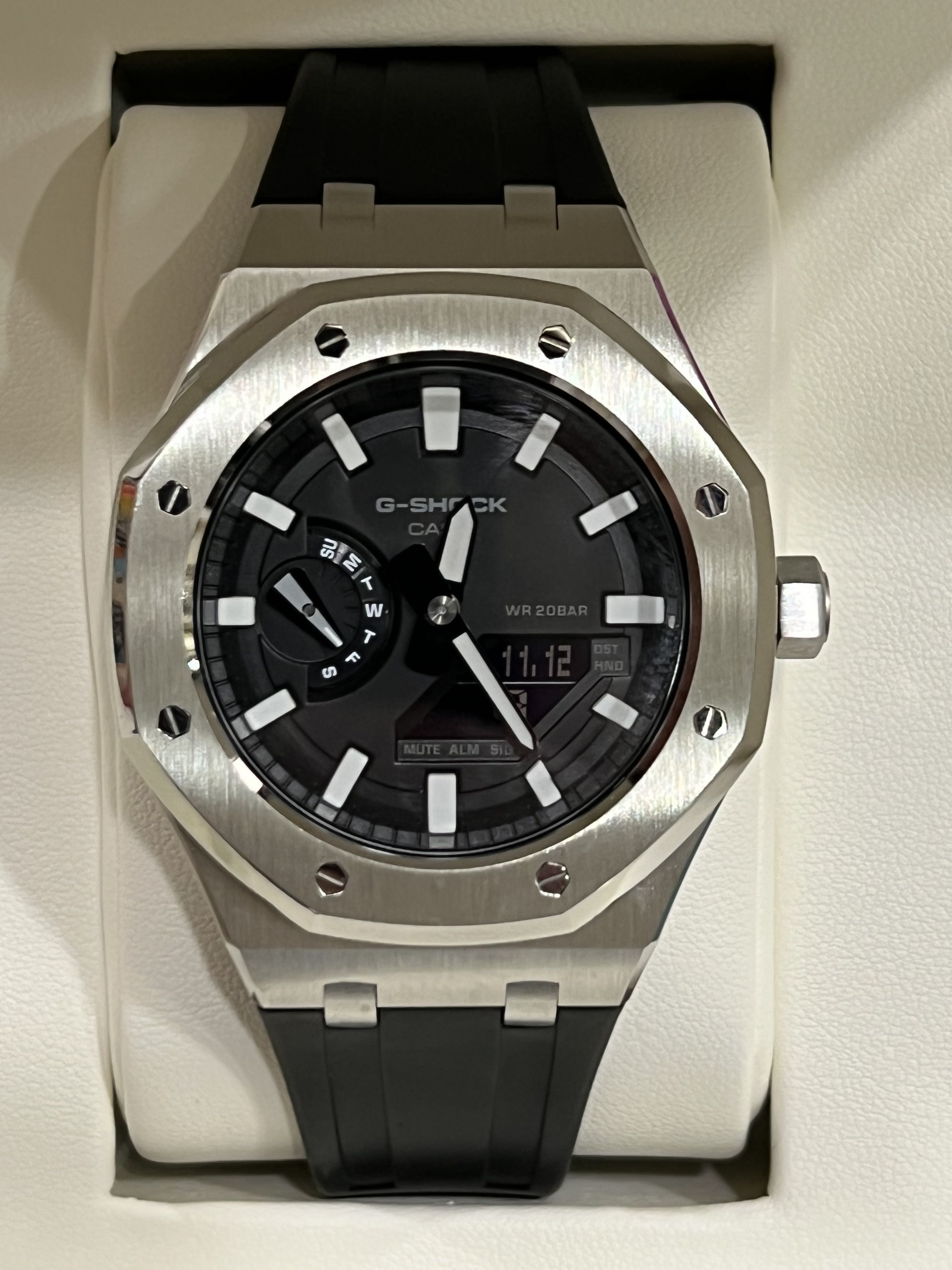 AP Diver homage mod gshock ga2100 ga-2100 classic style with lume index ...