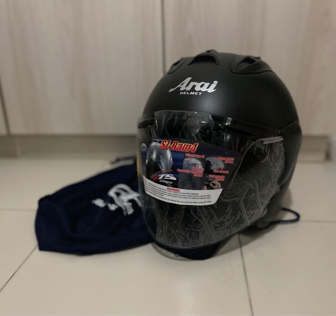 Arai Ram 4, Motorcycles, Motorcycle Apparel on Carousell