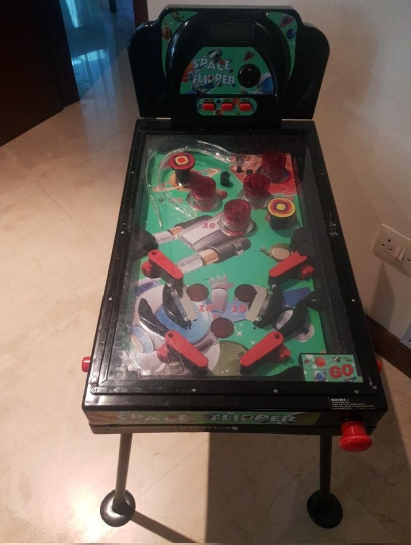 Arcade Pinball with Legs, Hobbies & Toys, Toys & Games on Carousell