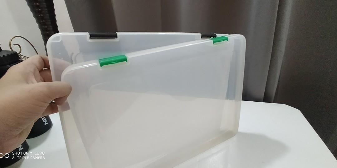 Attache case plastic hard case 2 pcs available 24x31x2cm, Hobbies ...