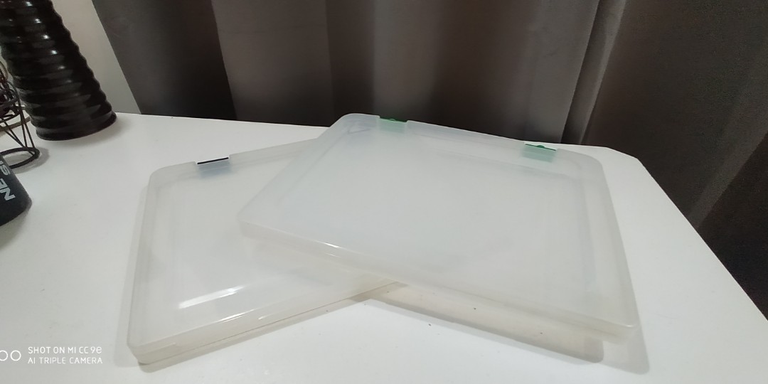 Attache case plastic hard case 2 pcs available 24x31x2cm, Hobbies ...