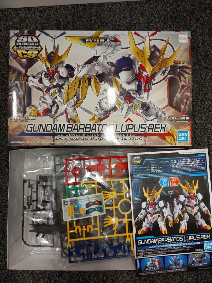 Bandai SDCS 巴巴托斯 SD GUNDAM CROSS SILHOUETTE GUNDAM BARBATOS LUPUS REX [日版], 興趣及遊戲, 玩具 & 遊戲類 ...