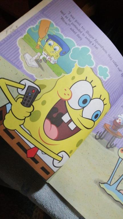 Batter Up, SpongeBob Children's Book by David Lewman, Warner McGee ...