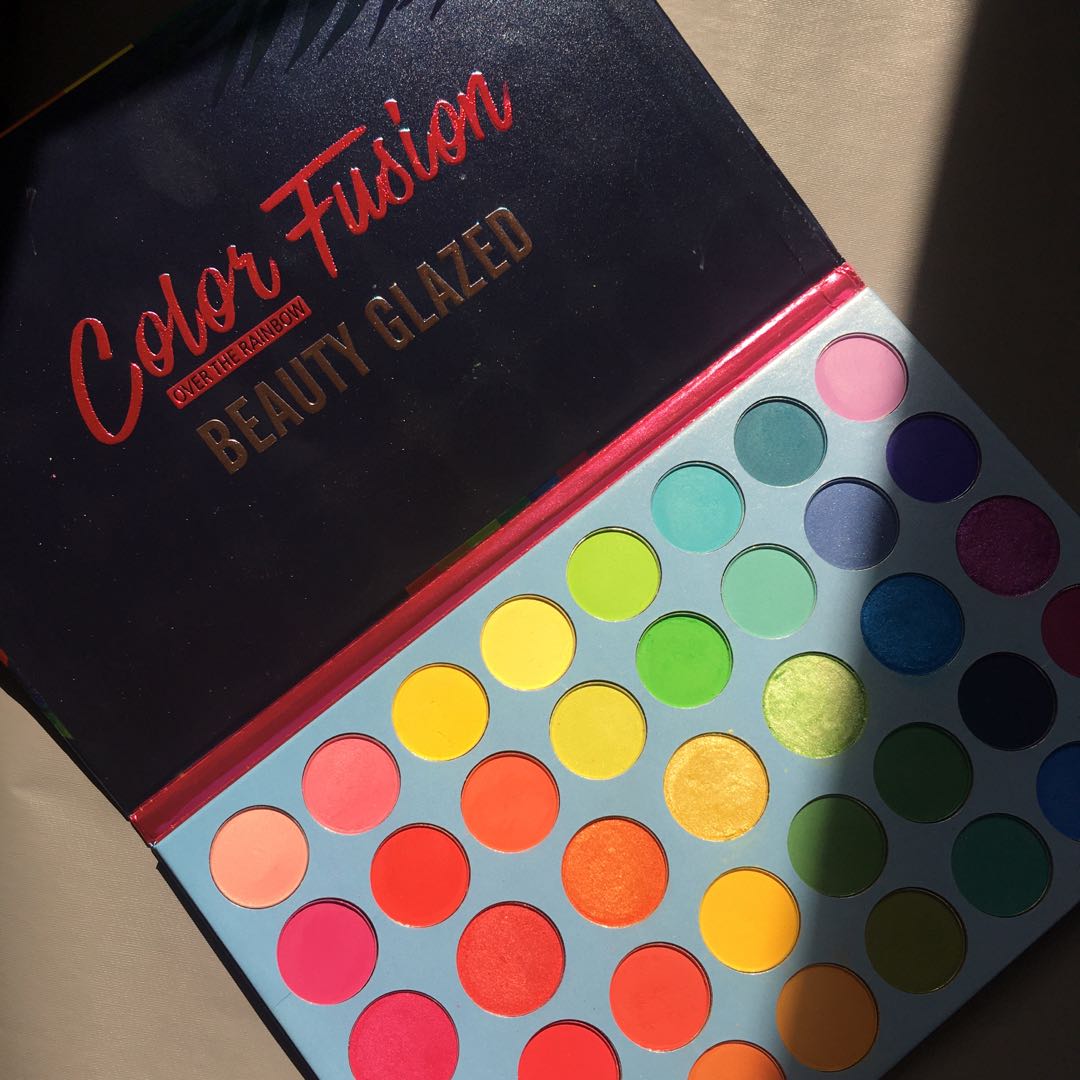 beauty glazed color fusion eyeshadow palette, Beauty & Personal Care ...