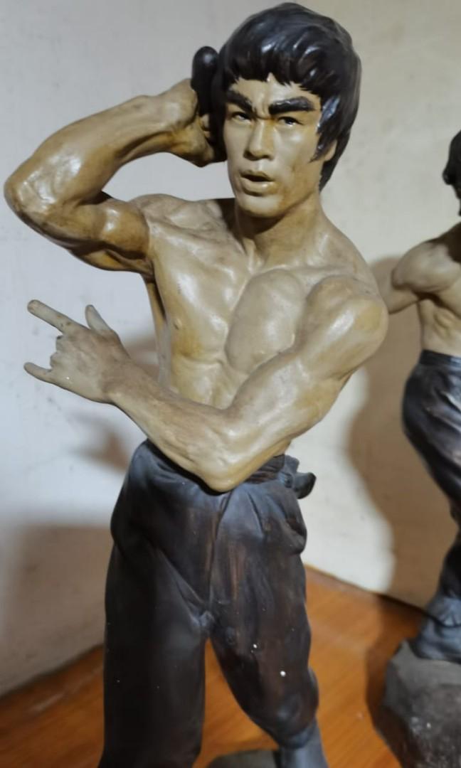 Set of Bruce Lee clay figurines ceramic, Hobbies & Toys, Memorabilia ...