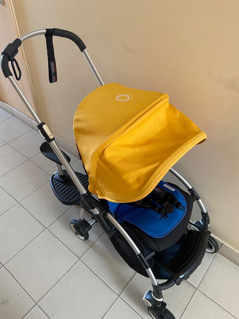 Bugaboo bee with wheeled board, Babies & Kids, Going Out, Strollers on ...