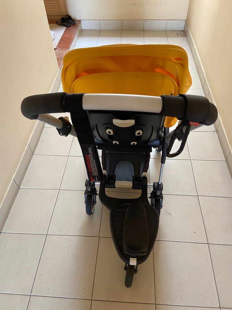 Bugaboo bee with wheeled board, Babies & Kids, Going Out, Strollers on ...