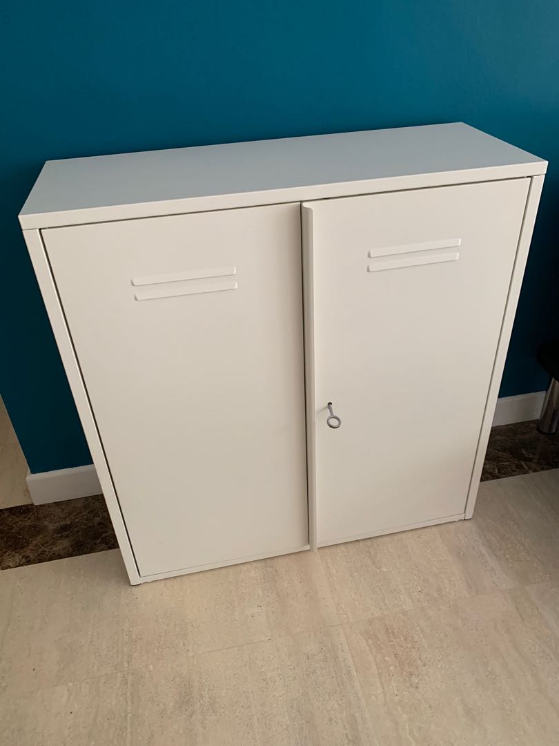 Cabinet - Metal IKEA Ivar, Furniture & Home Living, Furniture, Shelves ...