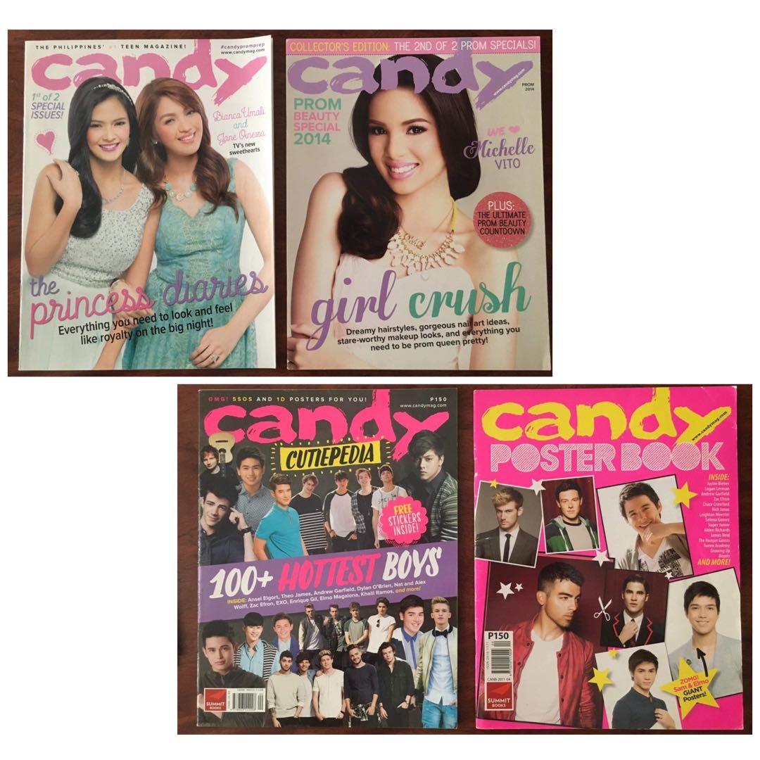[ Magazine Bundle ] Candy Cutiepedia , Candy Poster Book , Candy Prom ...