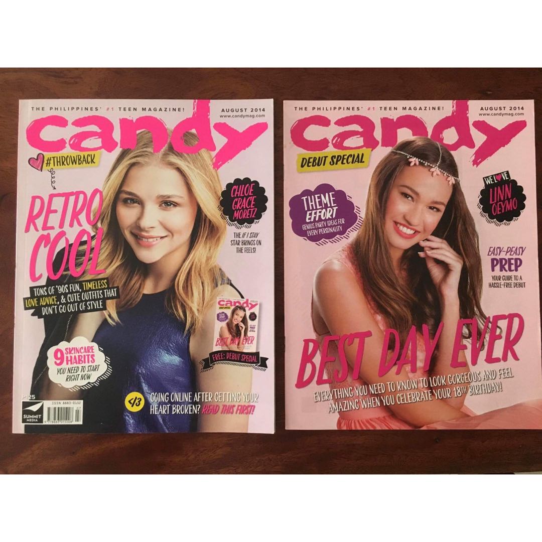 Candy Magazine August 2014 ( Chloe Grace Moretz and Lin Oeymo ...