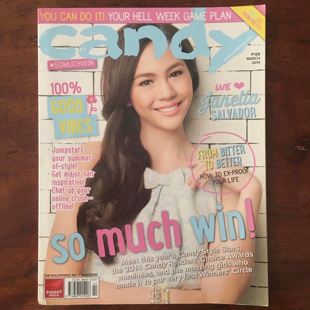 Candy Magazine March 2014 ( Janella Salvador ), Hobbies & Toys, Books ...