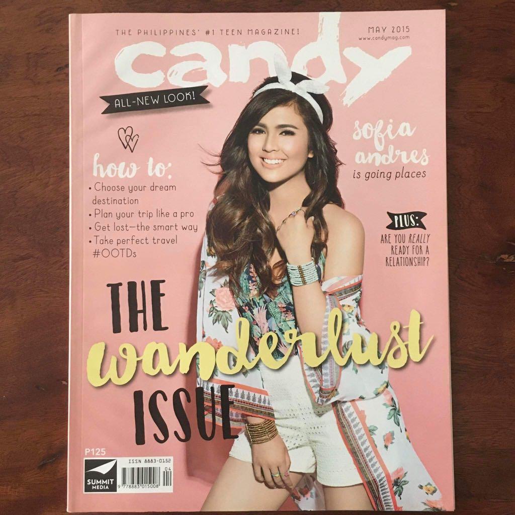 Candy Magazine May 2015 (Sofia Andres), Hobbies & Toys, Books ...