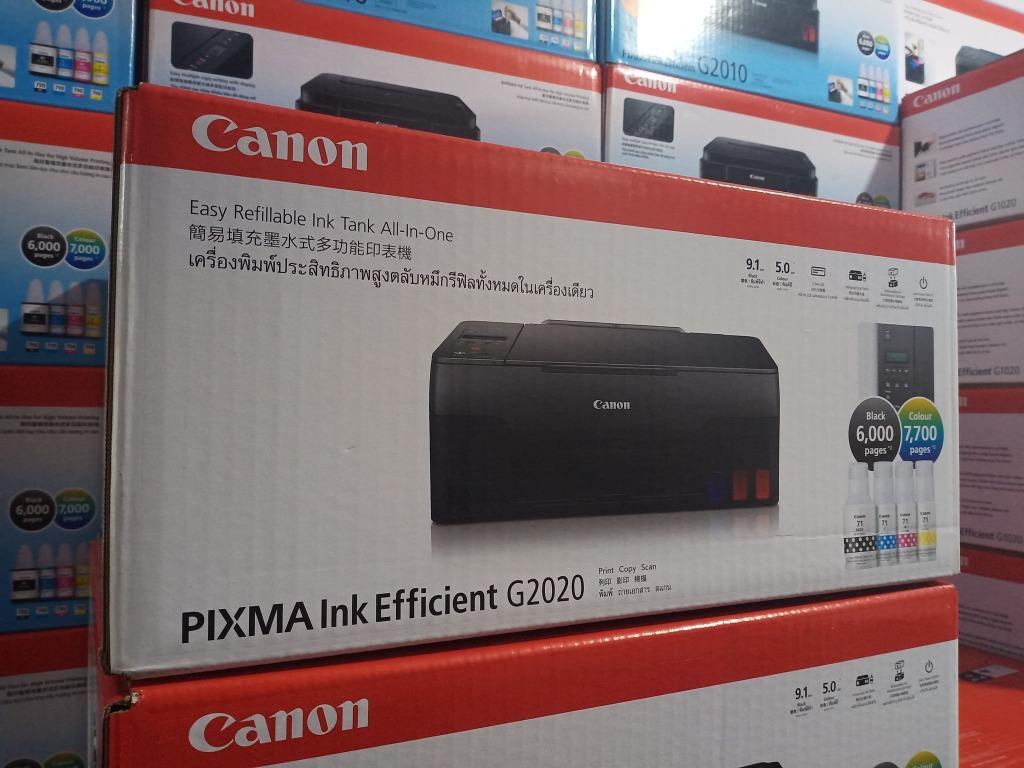 Canon Pixma G2020 Printer, Copier, Scanner up to 690gsm paper ...