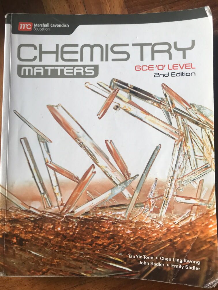 chemistry matters textbook O level, Hobbies & Toys, Books & Magazines ...