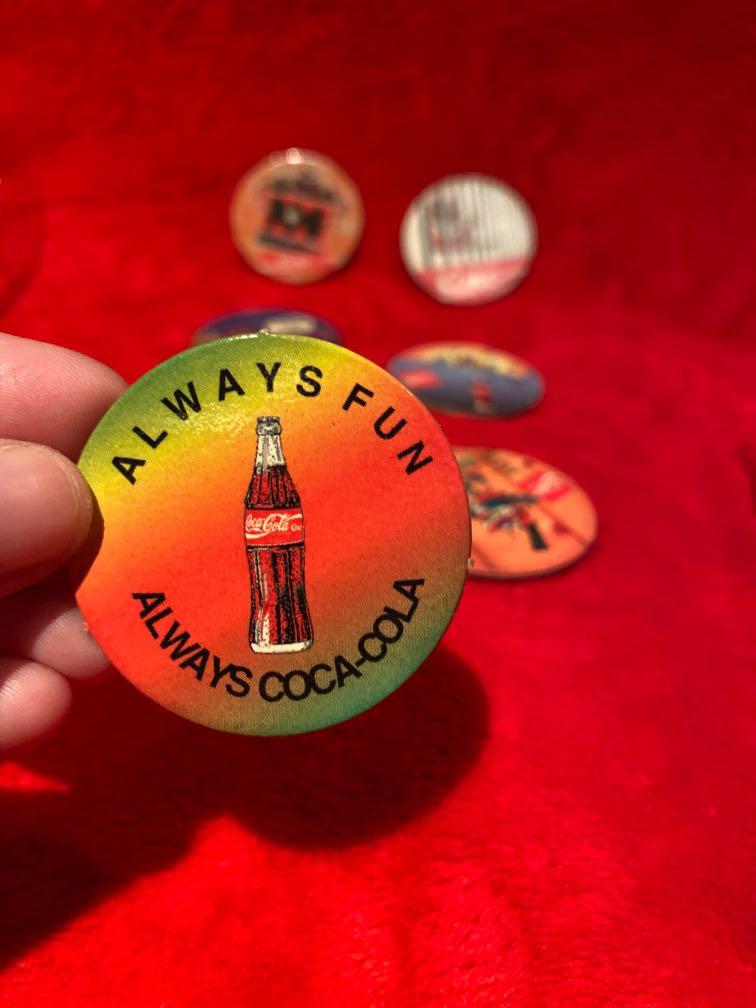 Coca-Cola Assorted Pogs Coke Lot of 6pcs, Hobbies & Toys, Memorabilia ...