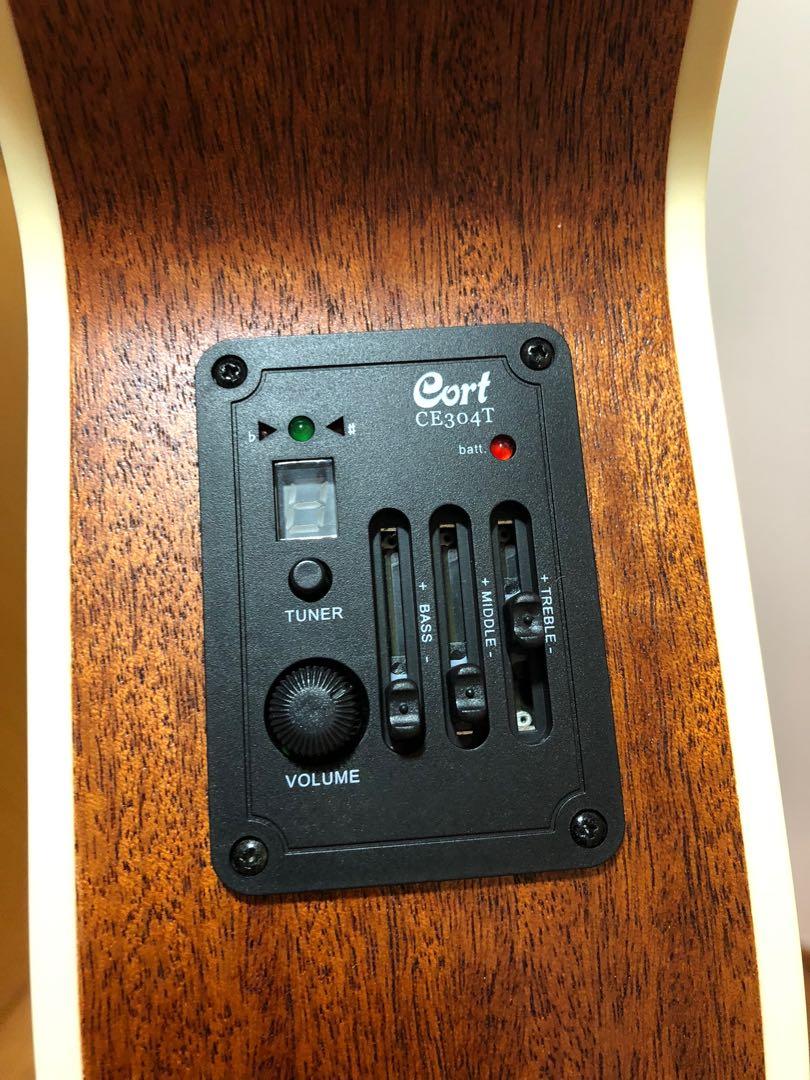 Cort SFX-ME-OP acoustic guitar with bag, Hobbies & Toys, Music & Media ...