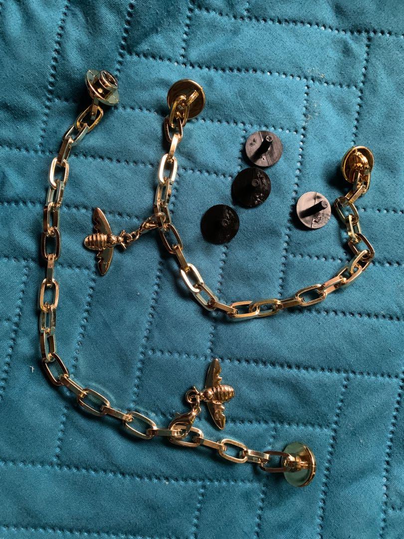 Crocs Metal Chain Jibbitz, Women's Fashion, Jewelry & Organizers ...