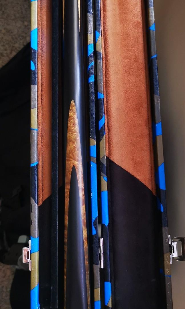 Customised Dave Coutts Cue, Sports Equipment, Sports & Games, Billiards ...