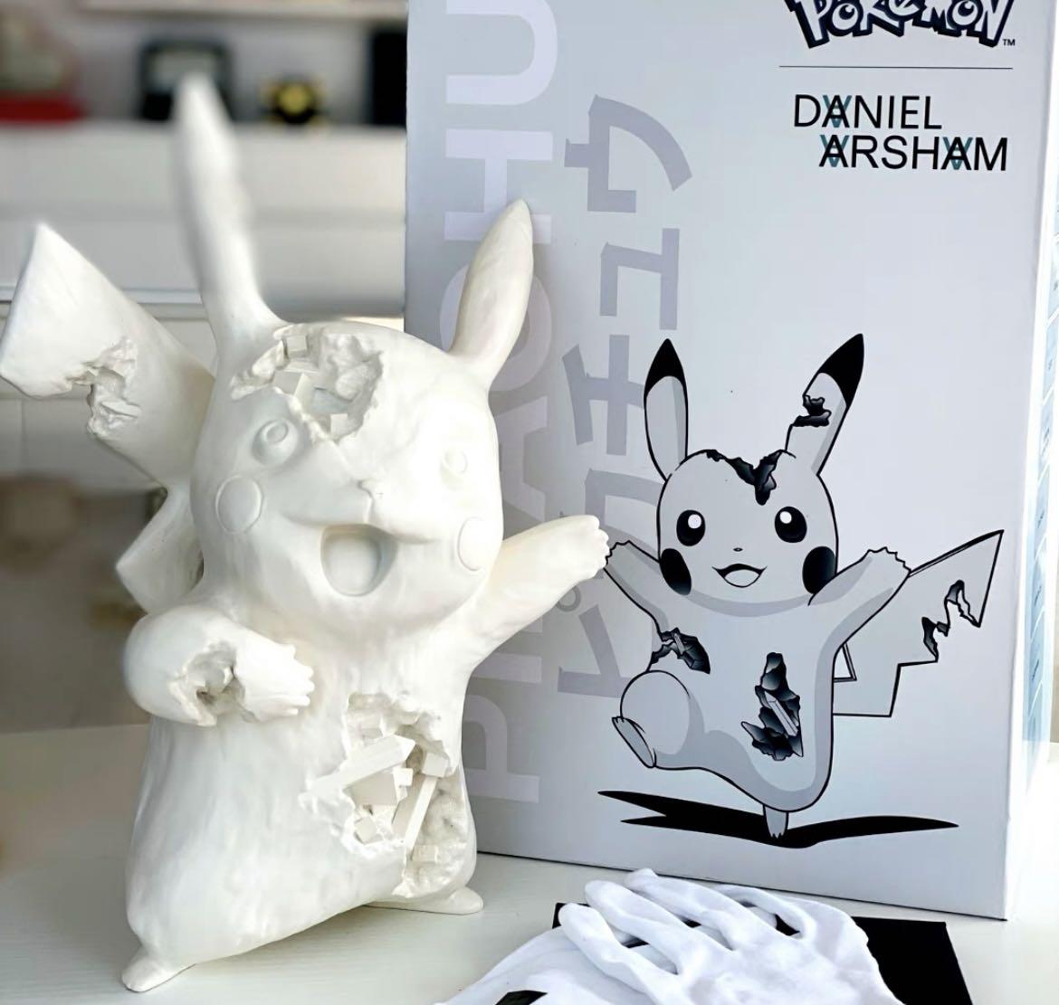 Daniel Arsham x Pikachu, Hobbies & Toys, Toys & Games on Carousell