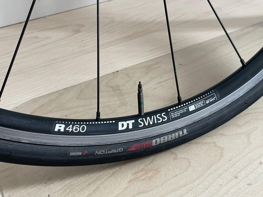 dt swiss r460 wheelset, Sports Equipment, Bicycles & Parts, Parts ...