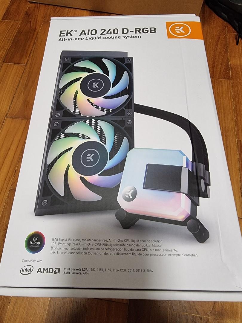 EK AIO 240 D-RGB, Computers & Tech, Parts & Accessories, Computer Parts ...