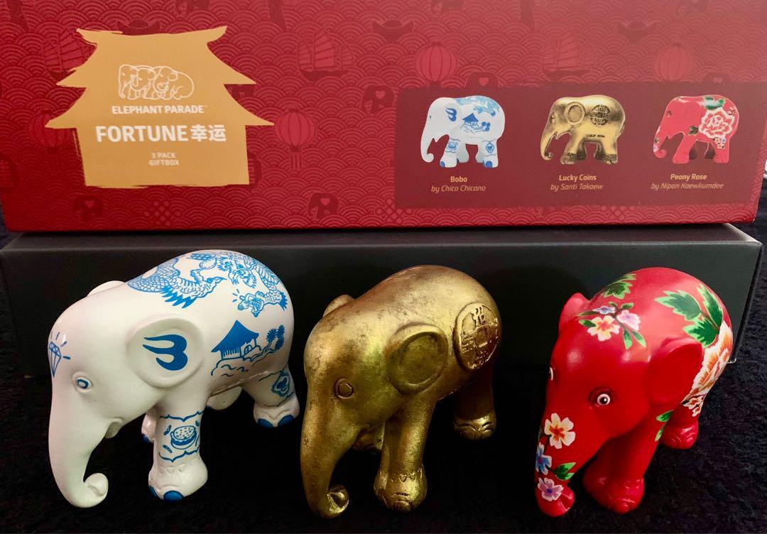 Elephant Parade Fortune multipack, Furniture & Home Living, Home Decor ...