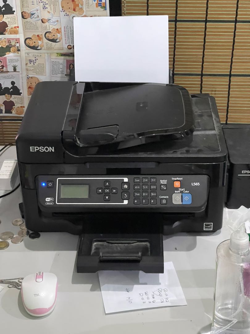 Epson L565 4 in 1 printer, Computers & Tech, Printers, Scanners ...