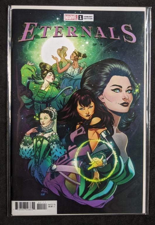 Eternals 1 Russell Dauterman Variant (2021) Esad Ribic art, Hobbies ...